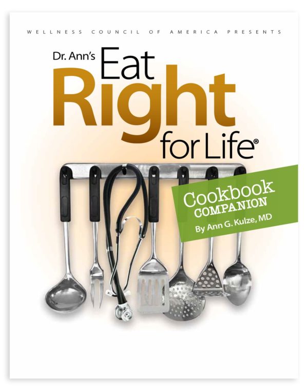 Wellness, Weight Loss, Health, Dr Ann, Eat Right For Life